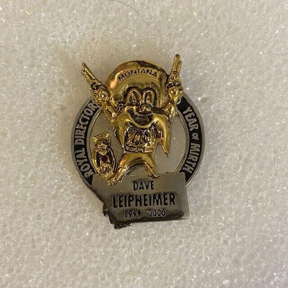 Accessories | Royal Order Of Jesters Roj Montana Yosemite Sam Gold Tone ...